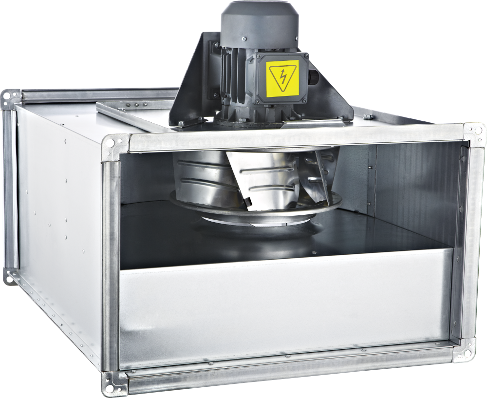 BDKF-R - Direct drive rectangular in line duct fans/backward curved